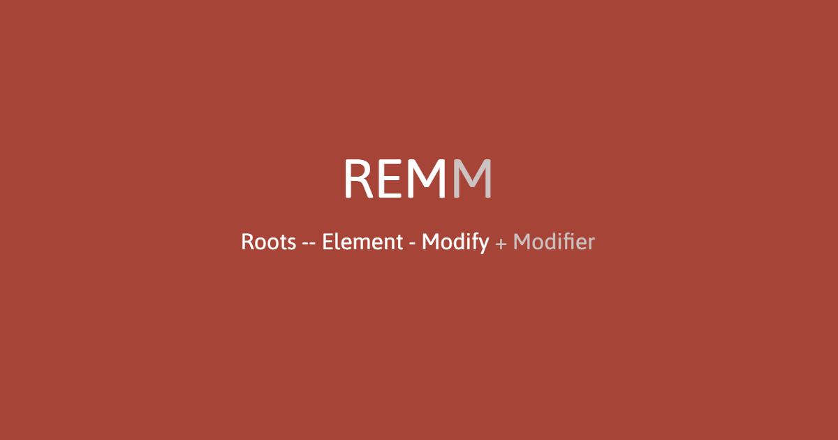 Guide :: REMM